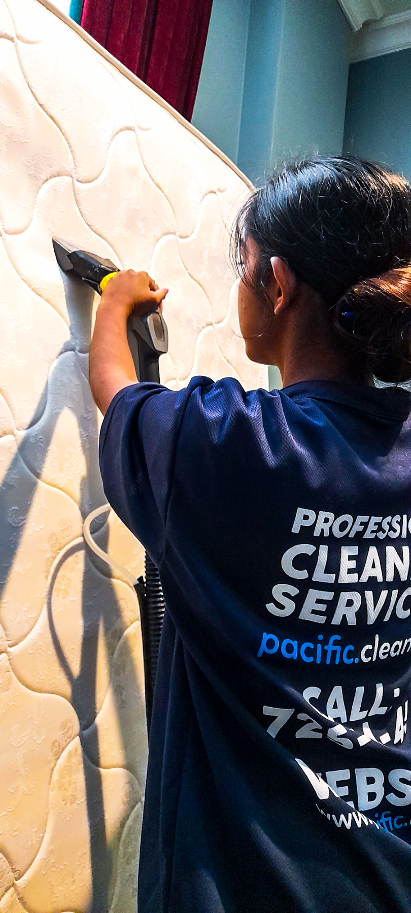 Professional room cleaning at Grand Pacific Hotel - Pacific Cleaning